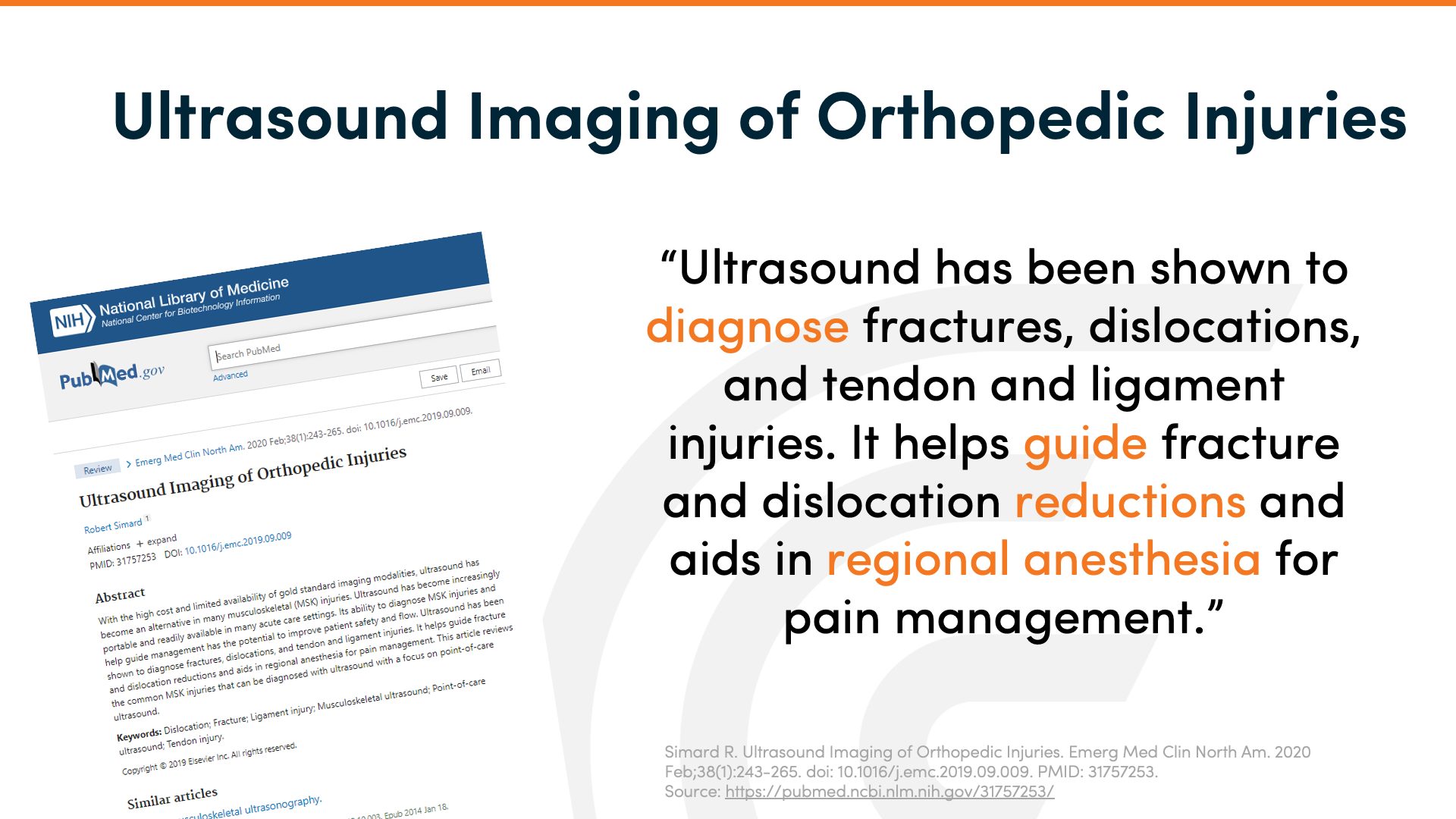 Quickly Resolve Differential Diagnoses for MSK Injuries with Handheld ...