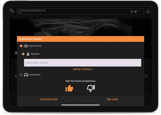 Advanced Features | Clarius