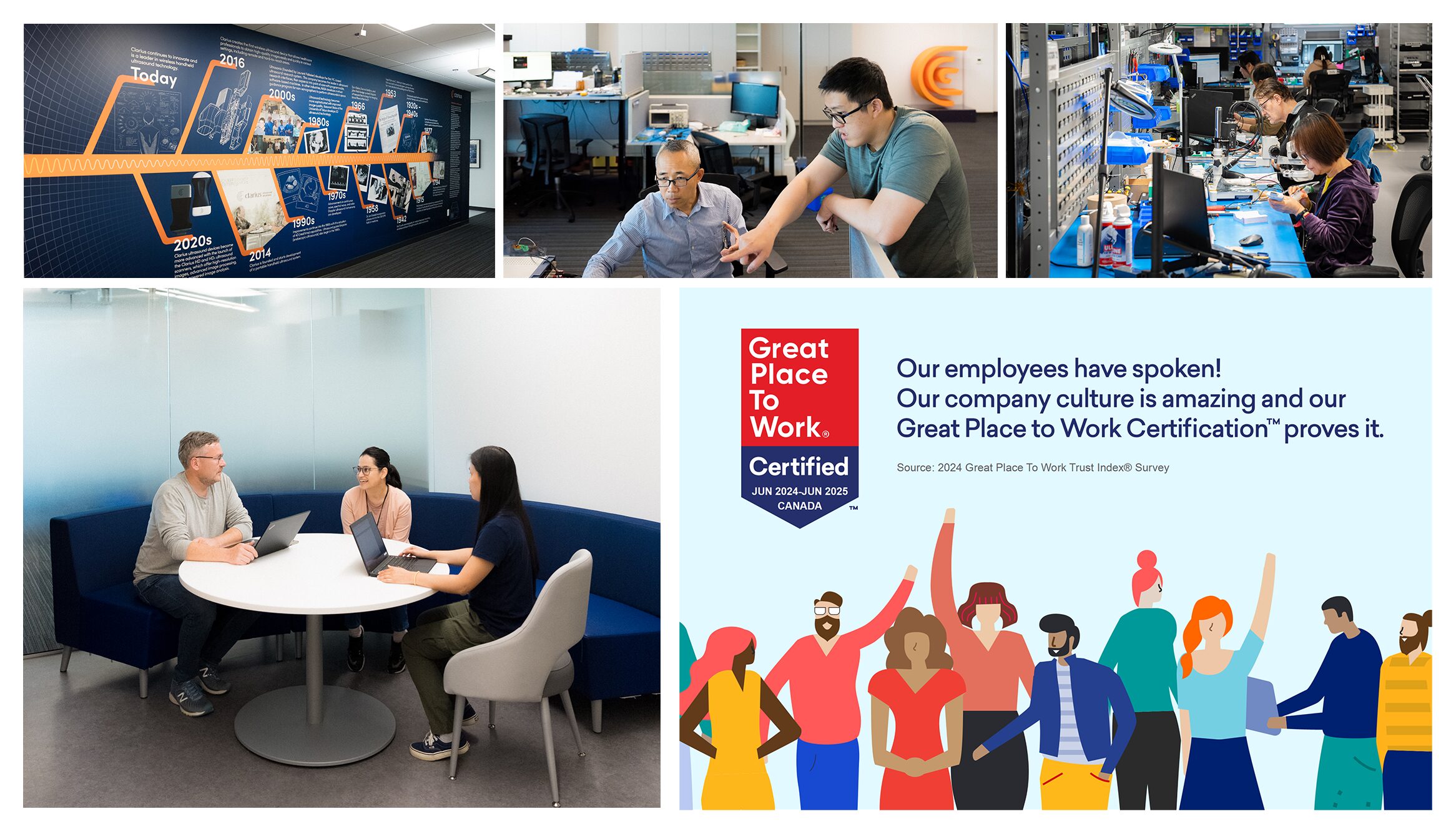 Clarius Earns Coveted Great Place to Work Certification™ | Clarius